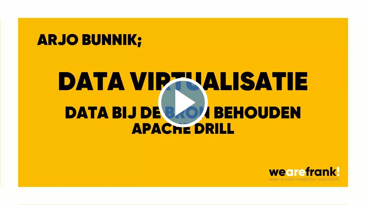 BI Tool / Datavirtualisatie / WeAreFrank! TV